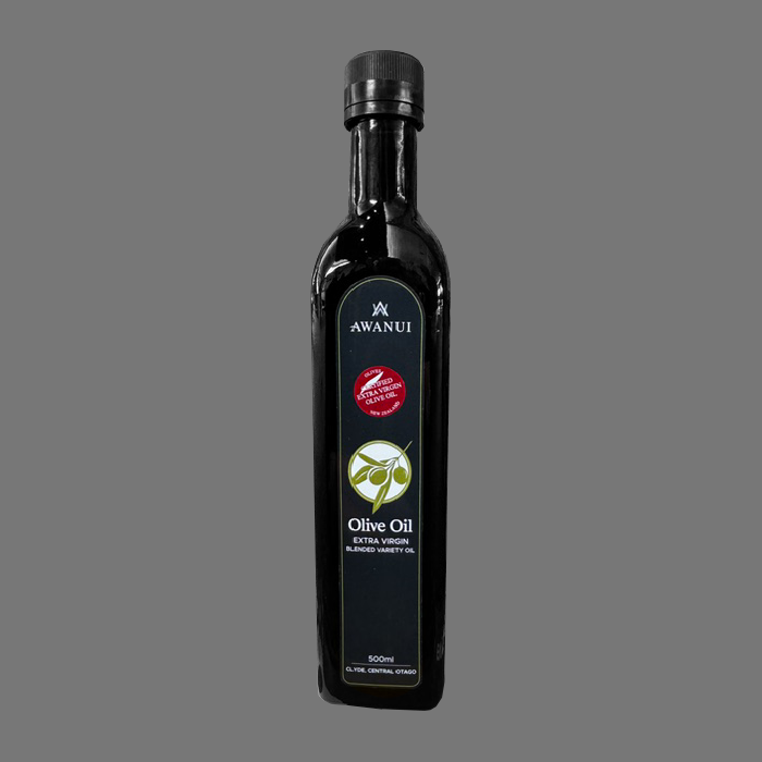 500ml Bottle Awanui Extra Virgin Olive Oil - Central Otago – Awanui ...
